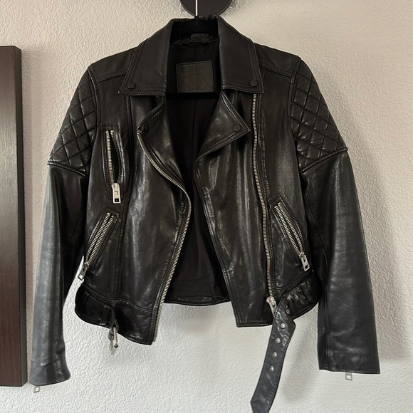 All Saints | Jackets & Coats | All Saints Limited Edition Leather ...